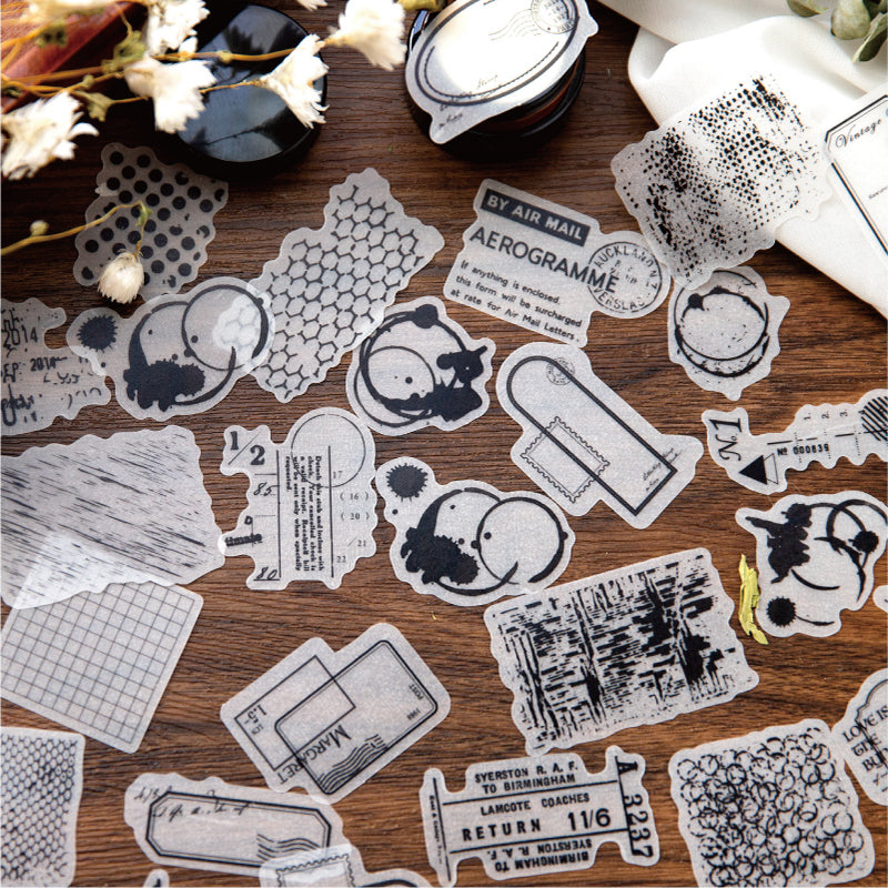 Stamp Theme Vellum Sticker for Scrapbooking and Card Making – ViVi ...