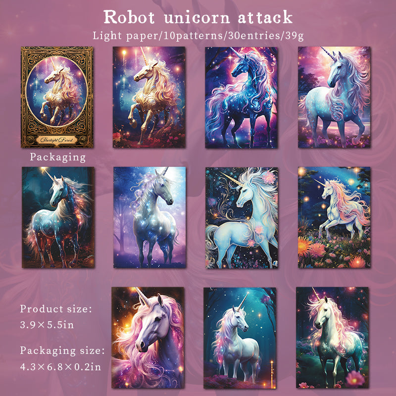 Starlight Forest Scrapbook Paper – ViVi Stationery