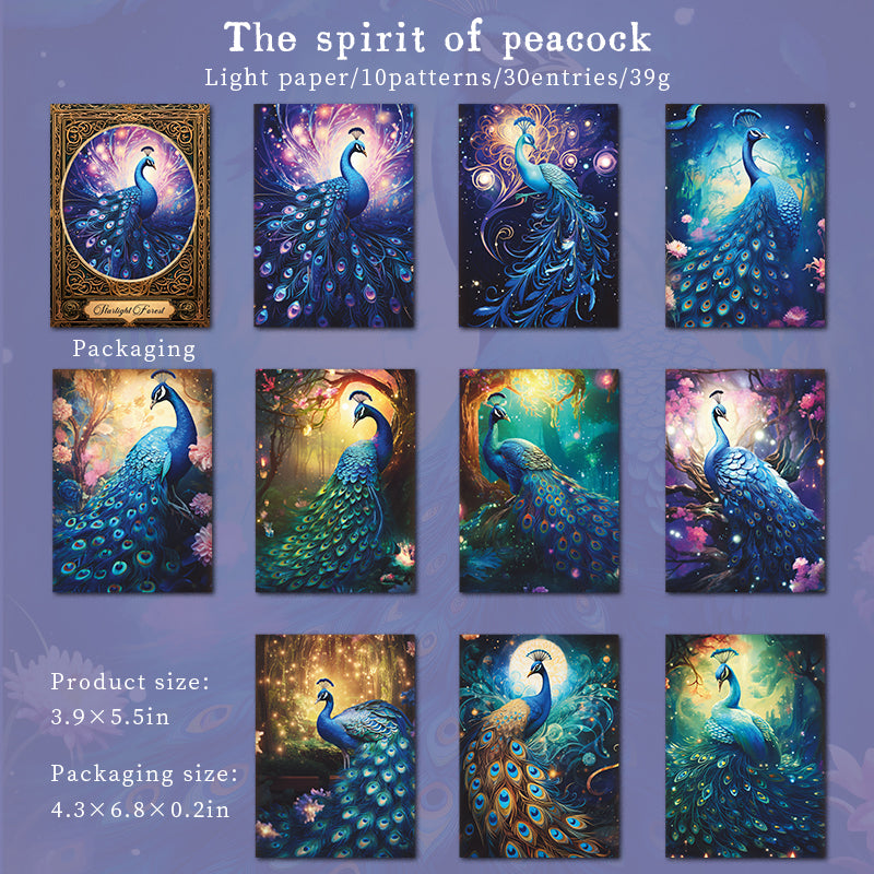 Starlight Forest Scrapbook Paper – ViVi Stationery