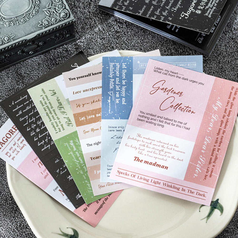 Love Words Sticker Book – ViVi Stationery