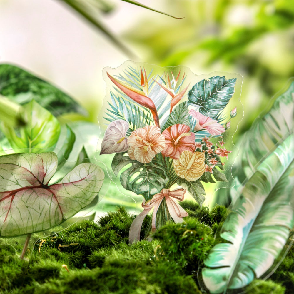 Tropical Plant Sticker – ViVi Stationery