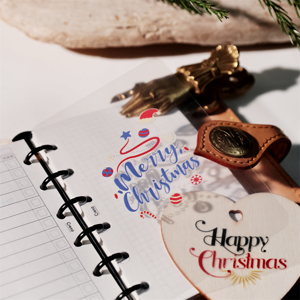 UV DTF Christmas Wishes Transfer Stickers – ViVi Stationery