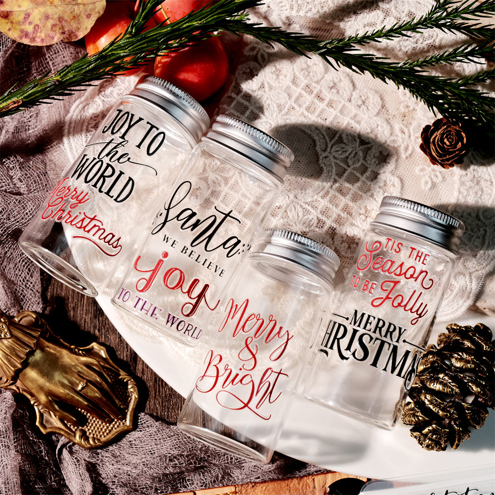 UV DTF Handwritten Christmas Phrases Transfer Stickers – ViVi Stationery