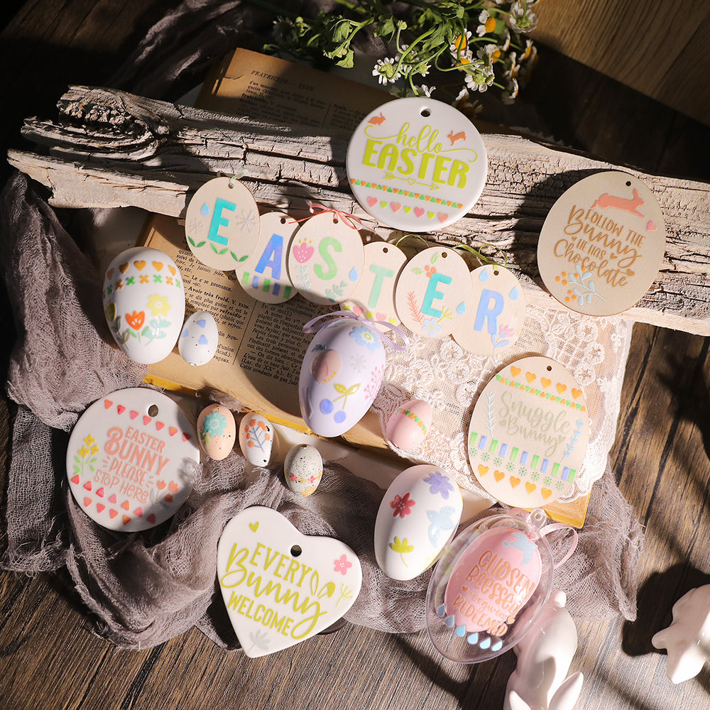 UV DTF Macaron Border Transfer Stickers – ViVi Stationery