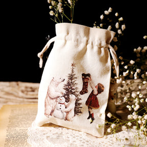 Vintage Christmas Animal Rub on Stickers – ViVi Stationery