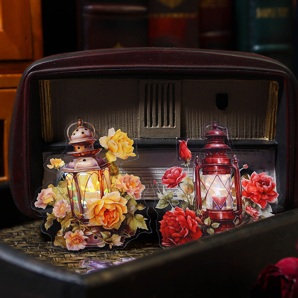 Vintage Oil Lamp Stickers – ViVi Stationery
