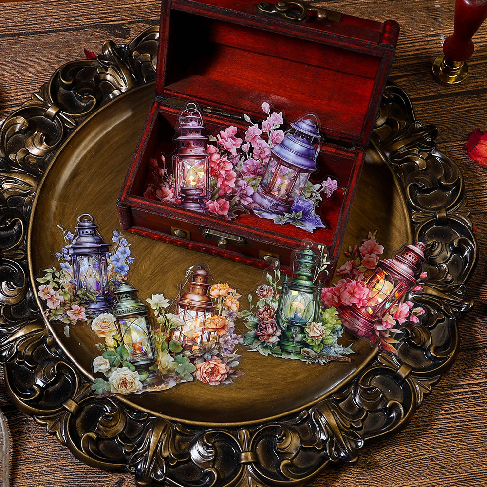 Vintage Oil Lamp Stickers – ViVi Stationery