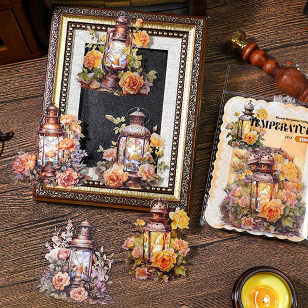 Vintage Oil Lamp Stickers – ViVi Stationery