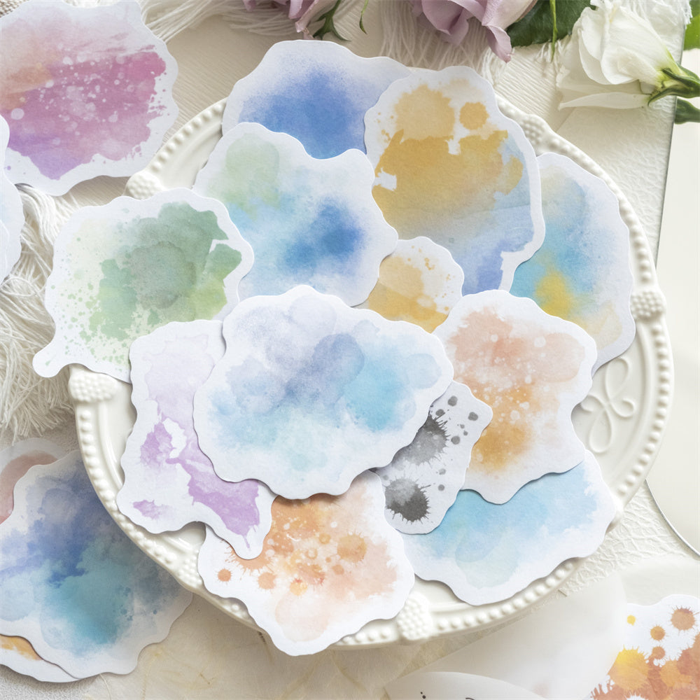Watercolor Gradient Washi Sticker – ViVi Stationery