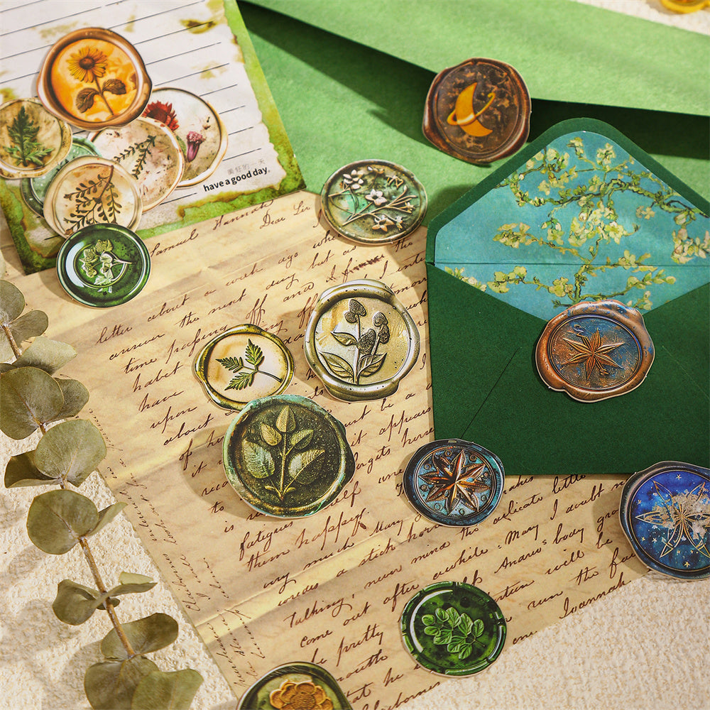 Wax Seal Cardboard Sticker – ViVi Stationery