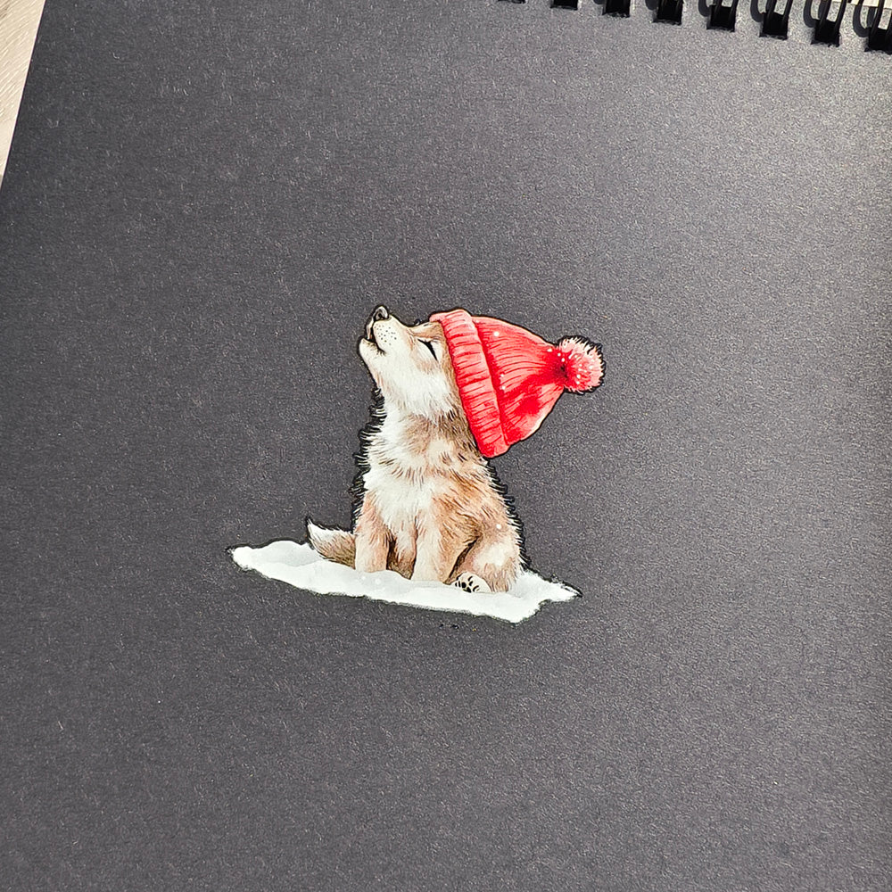 Winter Animal Transfer Stickers 2 Sheets – ViVi Stationery