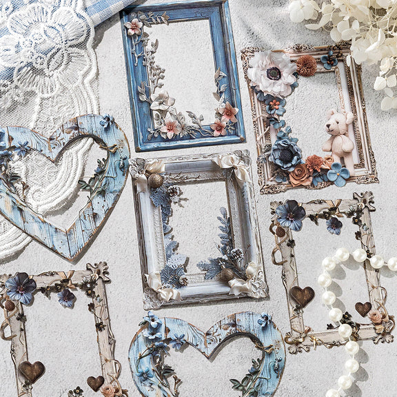 Vintage Wood-Look Frame Paper – ViVi Stationery