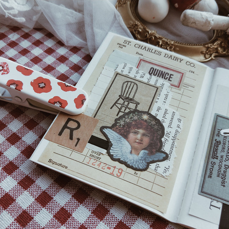 Retro Woodgrain Alphabet Stickers for Junk Journal and Scrapbooking ...