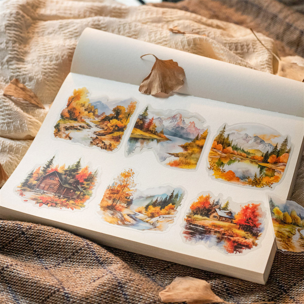 Autumn Journey Stickers – ViVi Stationery