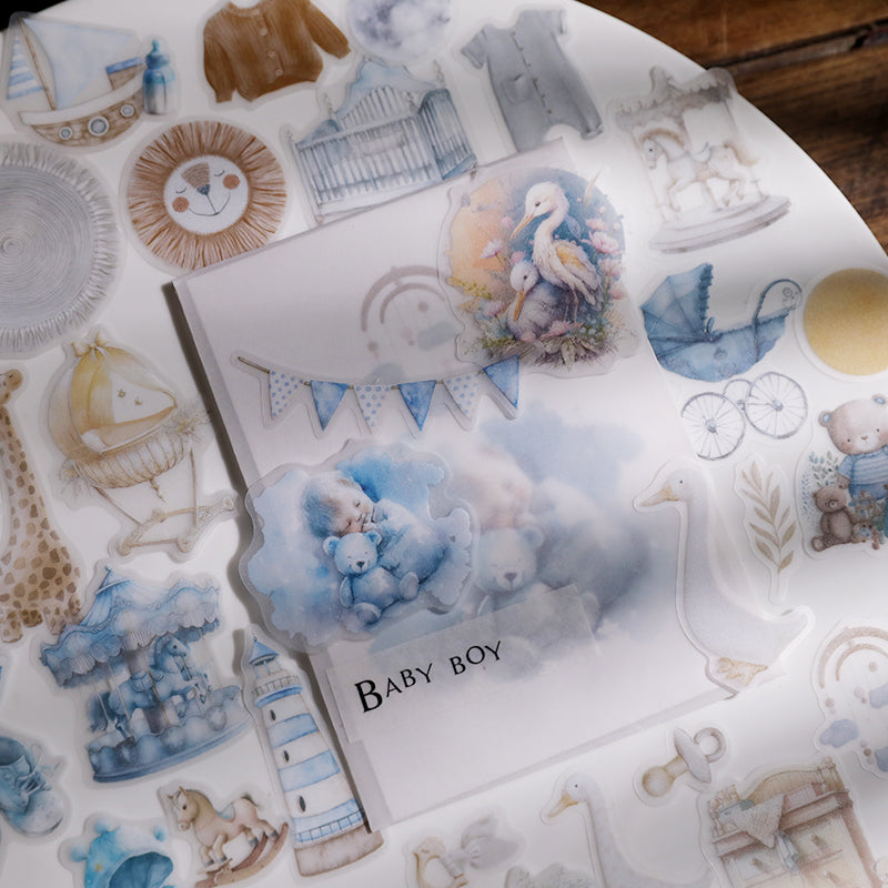 Baby Series Vellum Sticker – ViVi Stationery