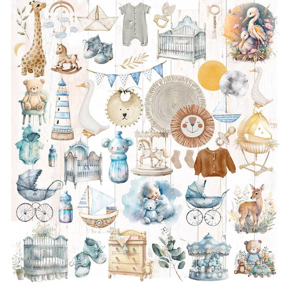 Baby Series Vellum Sticker – ViVi Stationery