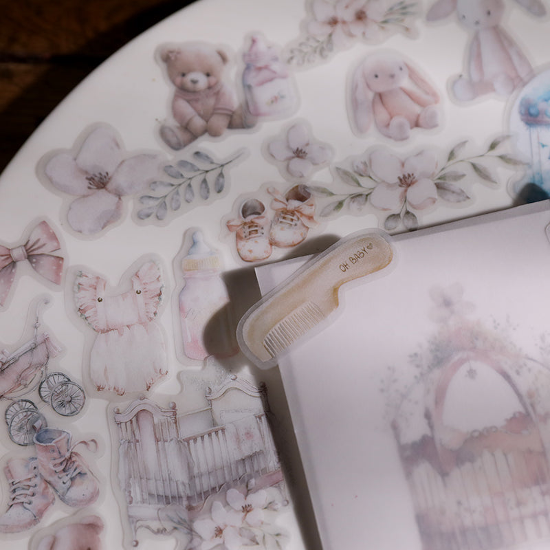 Baby Series Vellum Sticker – ViVi Stationery