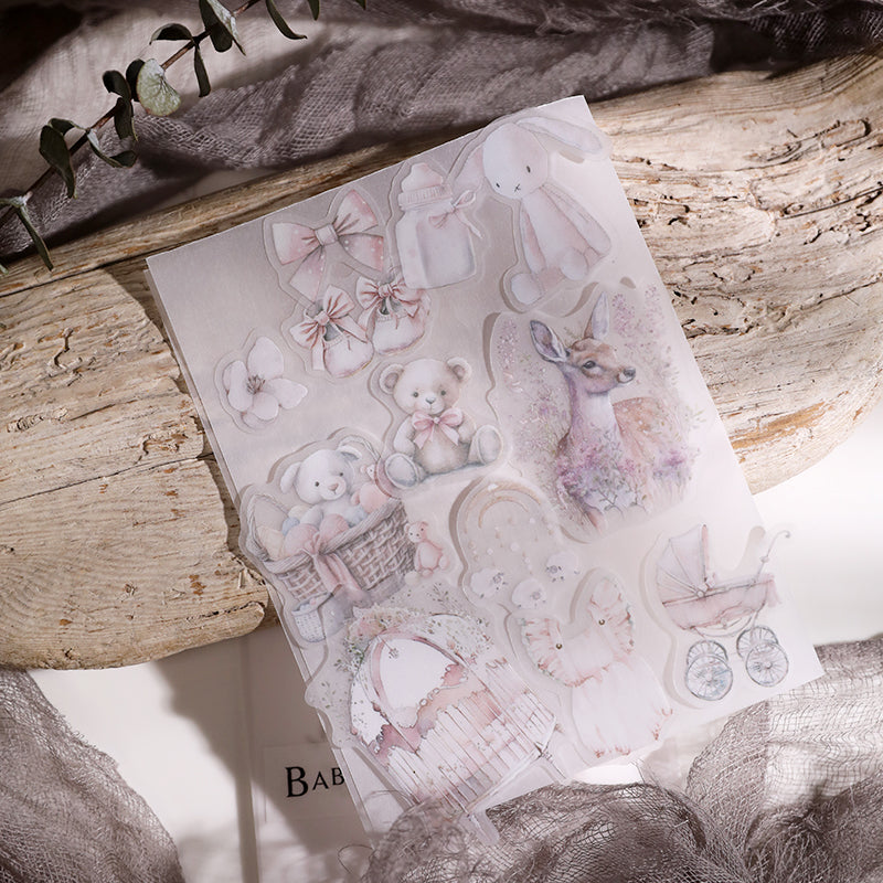 Baby Series Vellum Sticker – ViVi Stationery