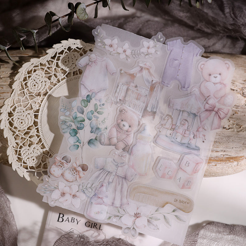 Baby Series Vellum Sticker – ViVi Stationery