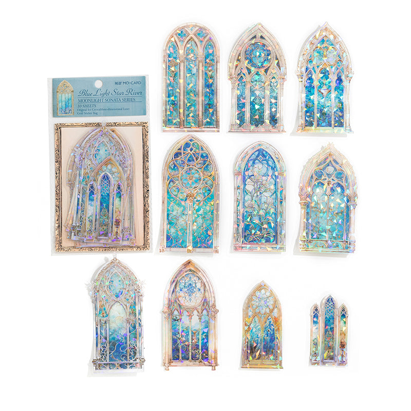 Seashell Shine Window Stickers for Scrapbooking and Card Making – ViVi ...