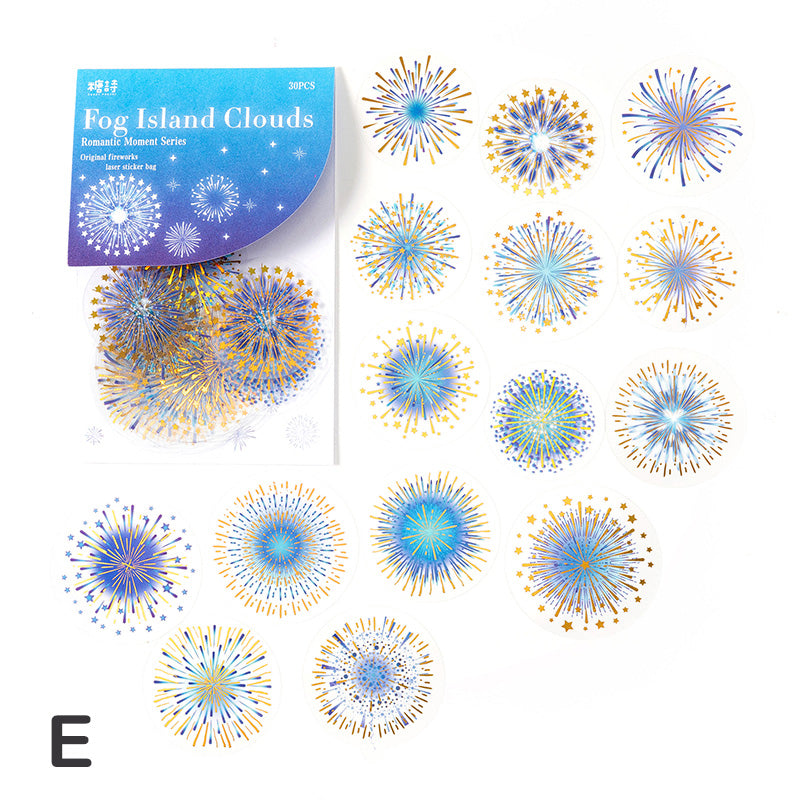 Fireworks Stickers for Scrapbooking and Card Making – ViVi Stationery