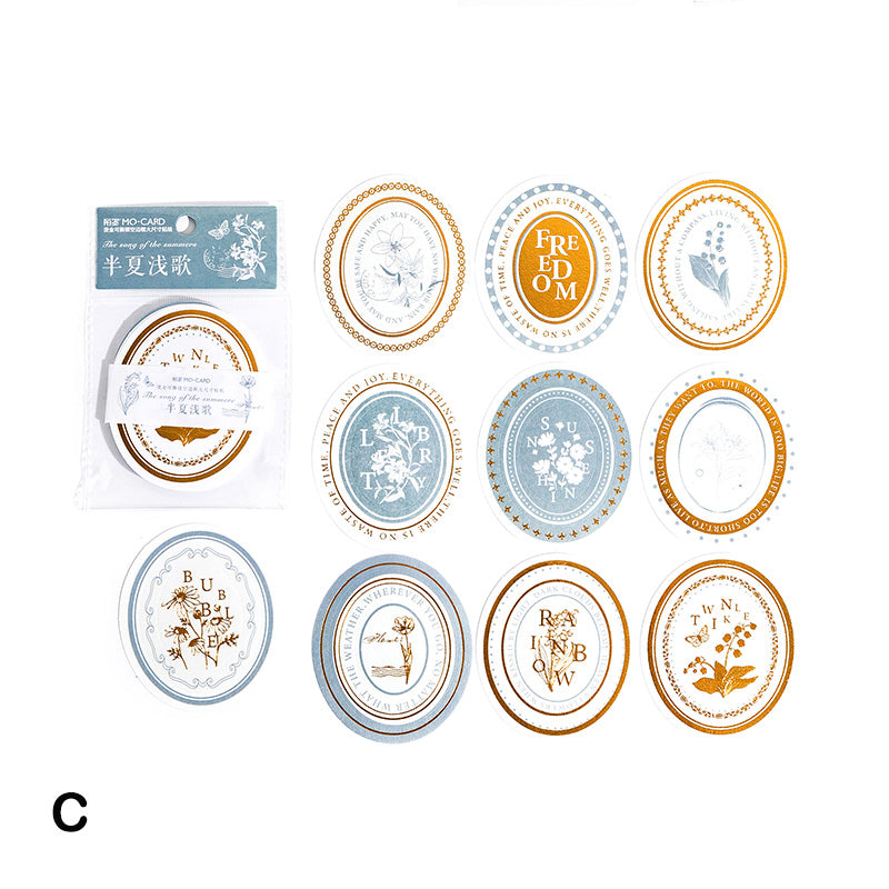 Embossed Gold Frame Sticker for Scrapbooking and Journaling – ViVi ...