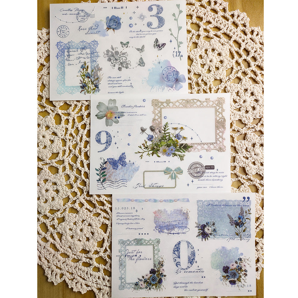 Rococo Dream Rub-on Sticker for Scrapbooking and Journaling – ViVi ...