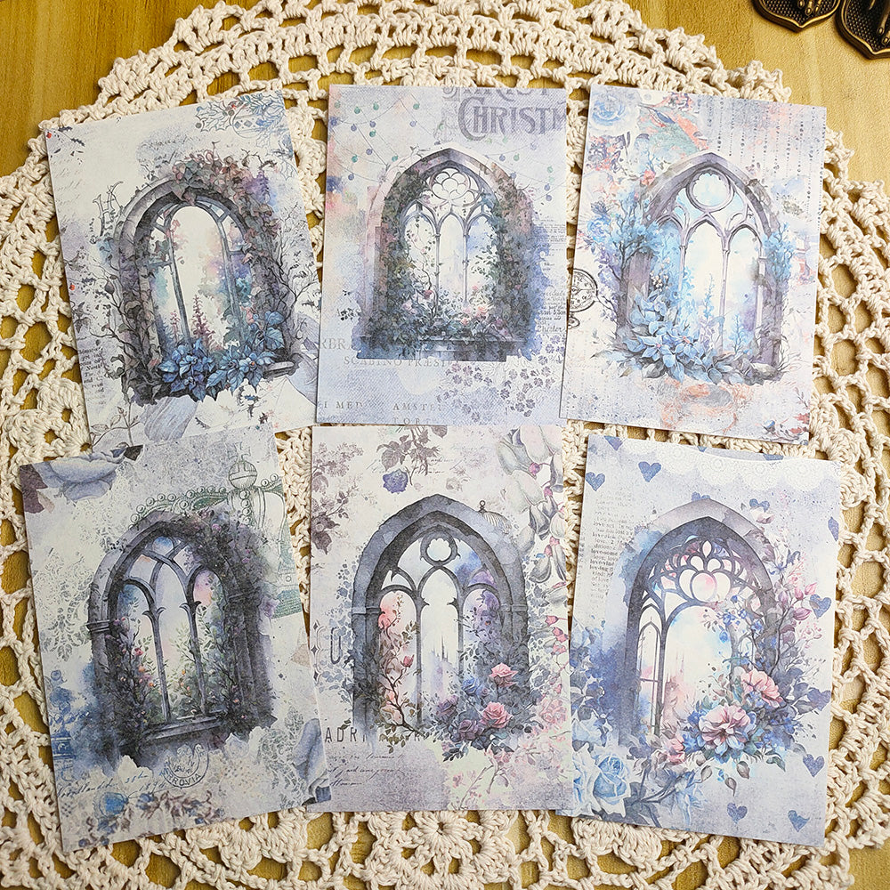 Window Theme Scrapbook Paper – ViVi Stationery