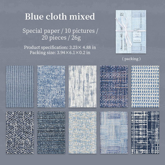Imitation Cloth Texture Paper – ViVi Stationery