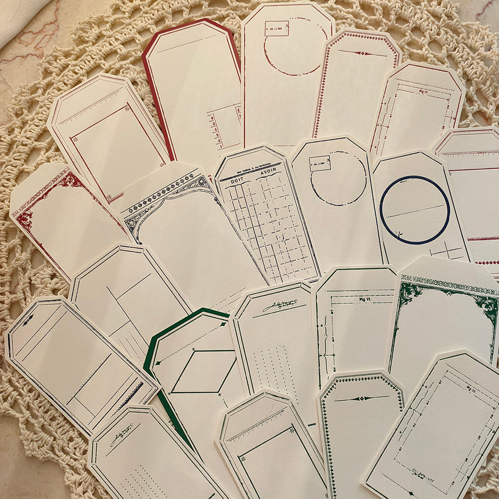 Border Tag Paper – ViVi Stationery