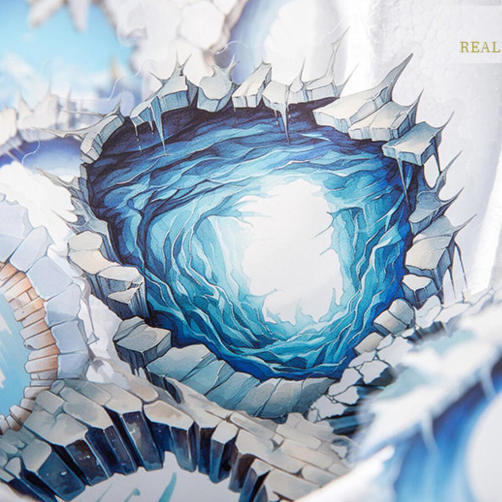 Broken Wall Illusion Sticker – ViVi Stationery