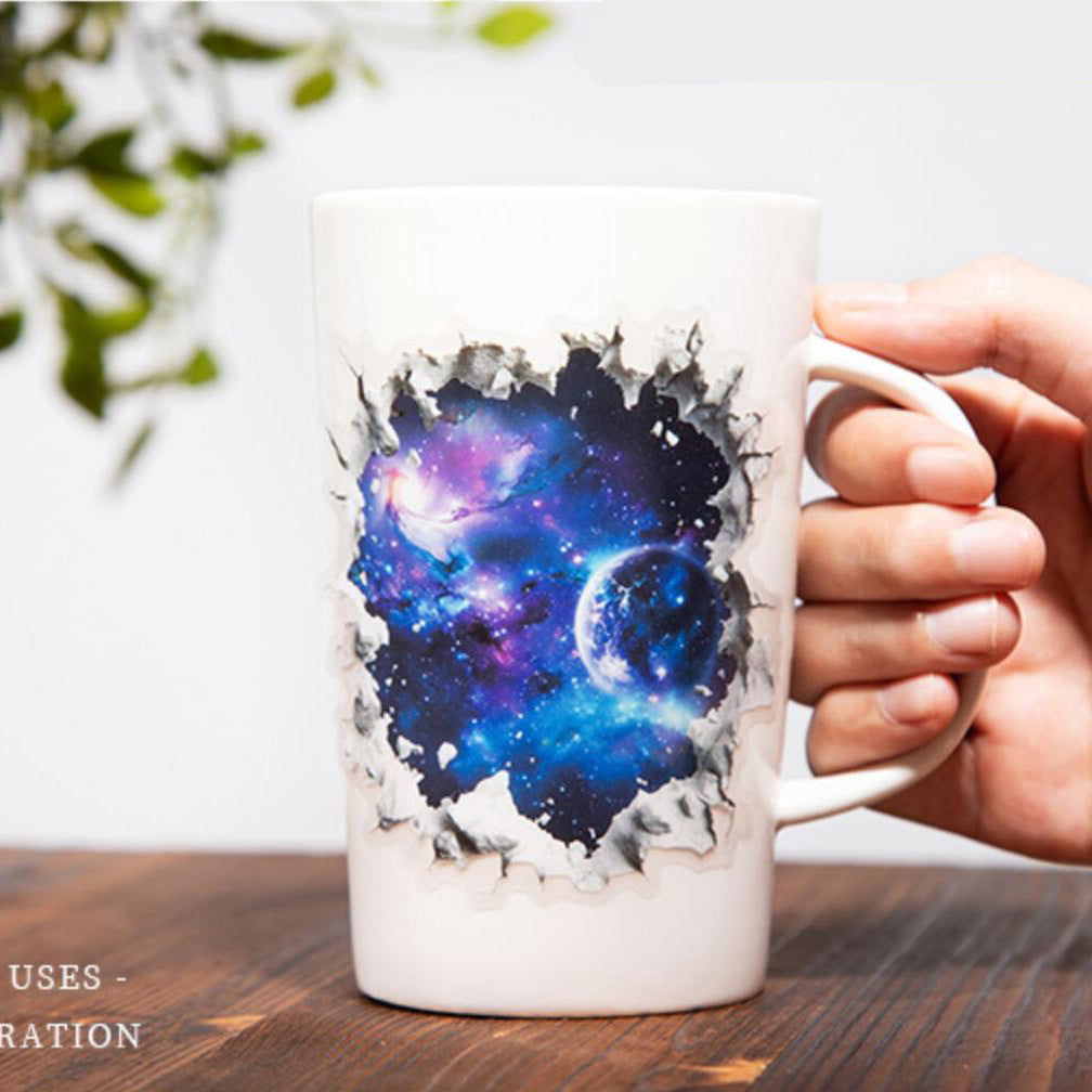 Broken Wall Illusion Sticker – ViVi Stationery