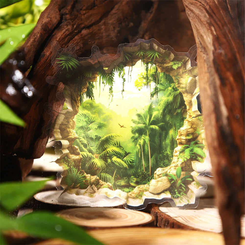 Broken Wall Illusion Sticker – ViVi Stationery