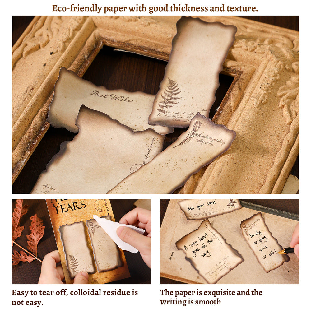 Burnt Edge Effect Paper – ViVi Stationery