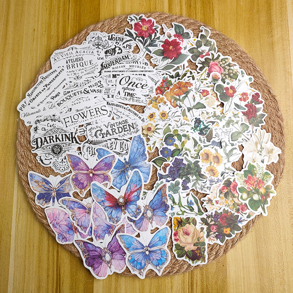 City Flower Washi Stickers for Scrapbooking and Art Journal – ViVi ...