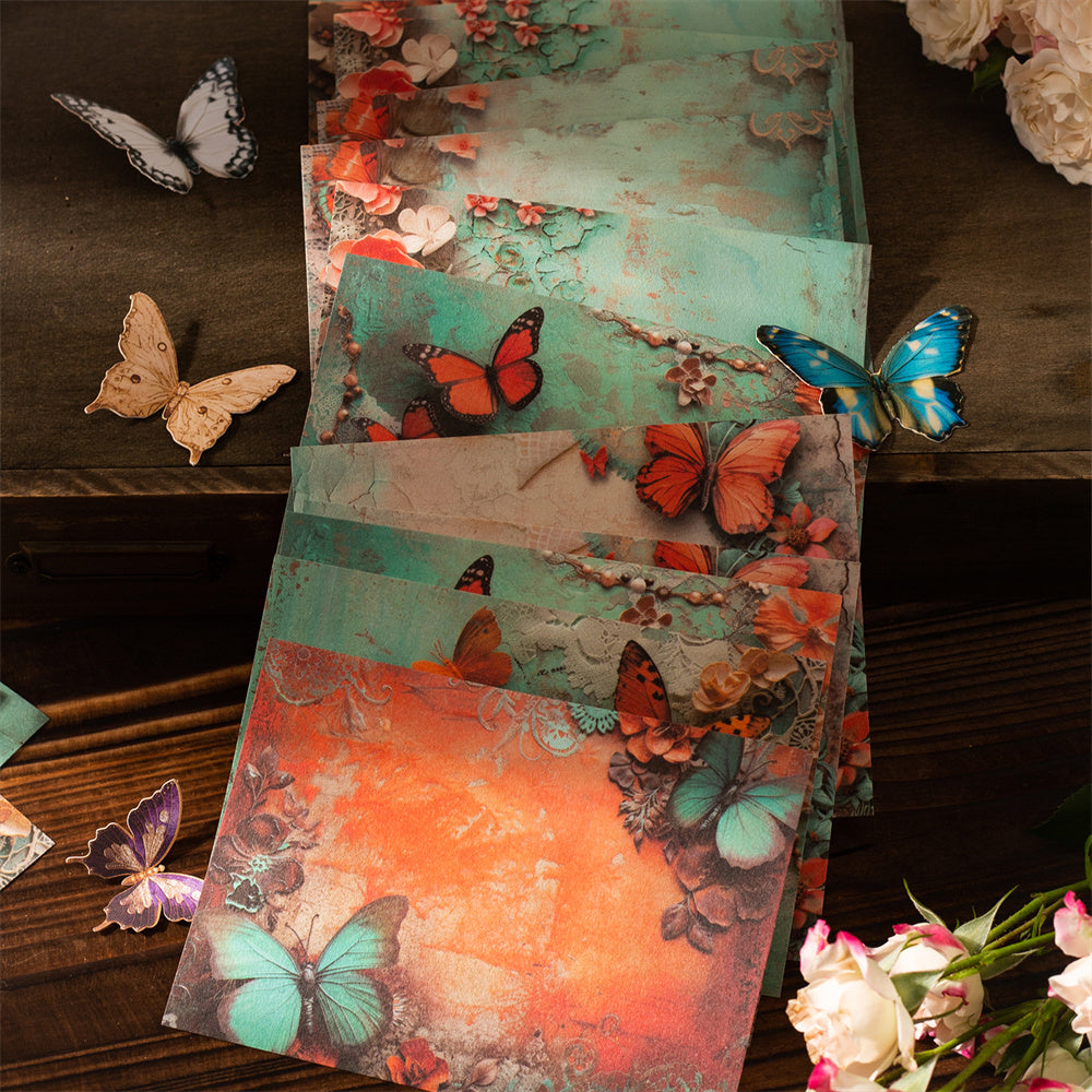 Butterfly Messenger Scrapbook Paper – ViVi Stationery