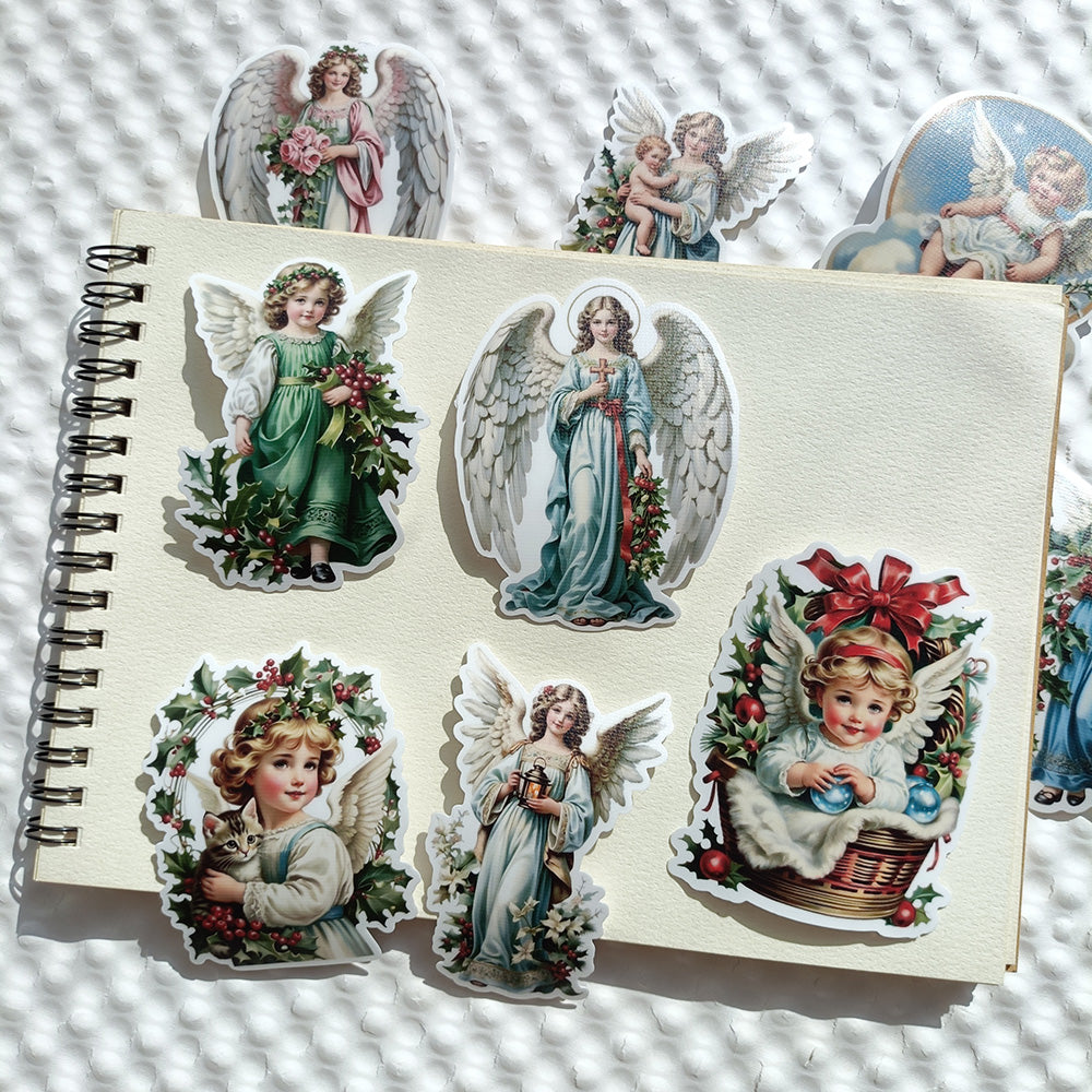 Christmas Angel Sticker – ViVi Stationery
