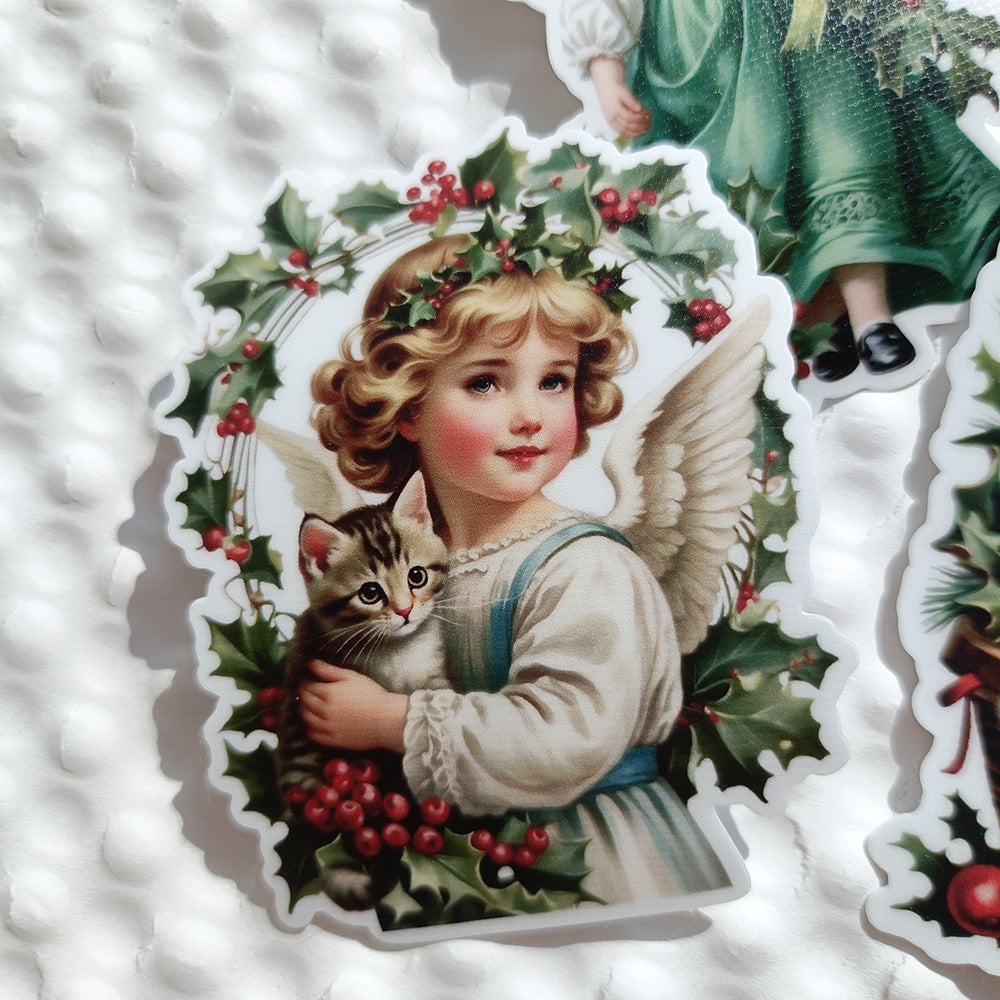 Christmas Angel Sticker – ViVi Stationery