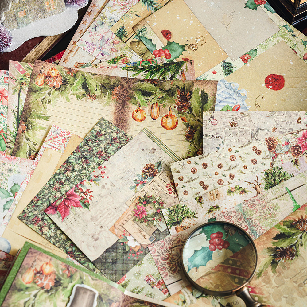 Christmas Memories Scrapbook Paper – ViVi Stationery