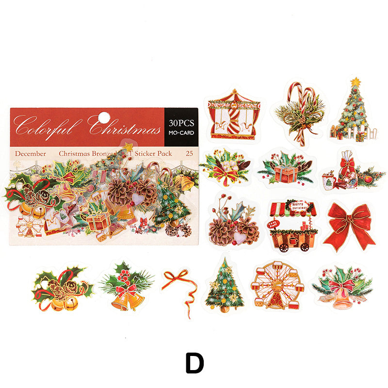 Christmas Wishes Sticker – ViVi Stationery