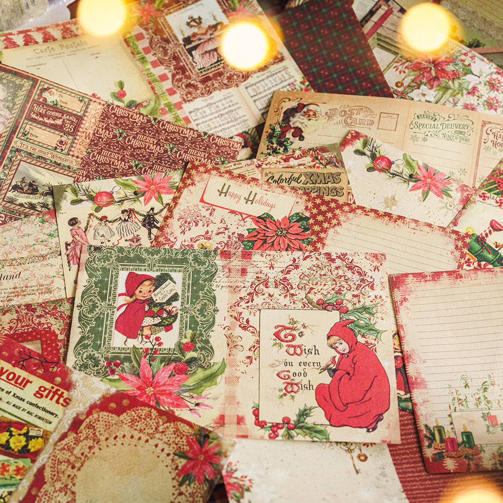 Christmas Memories Scrapbook Paper – ViVi Stationery