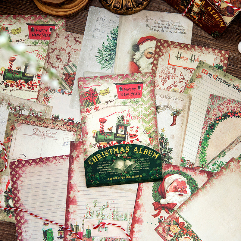 Christmas Album Scrapbook Paper – ViVi Stationery