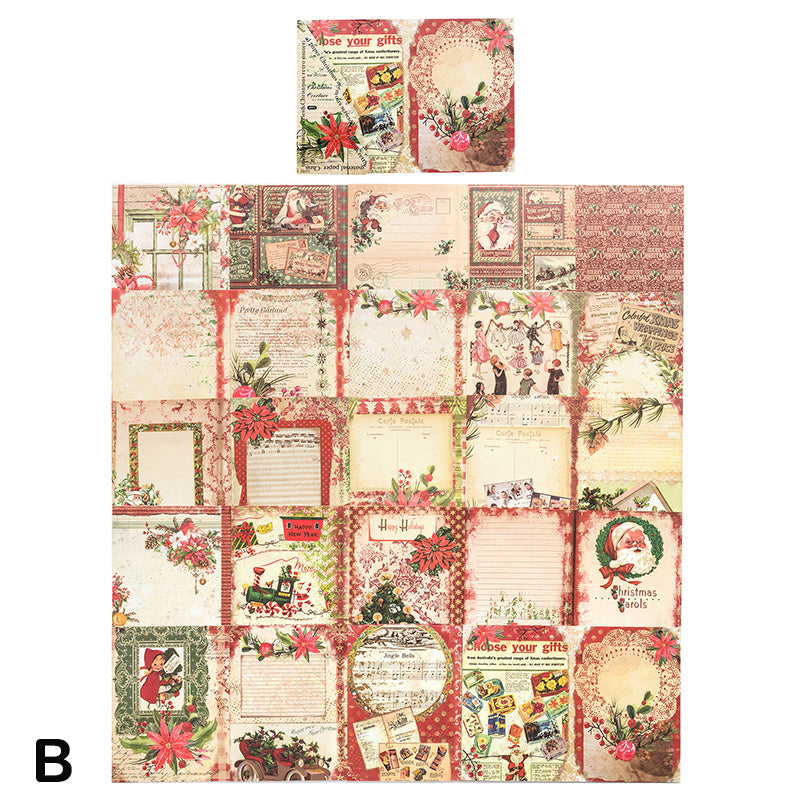Christmas Memories Scrapbook Paper – ViVi Stationery