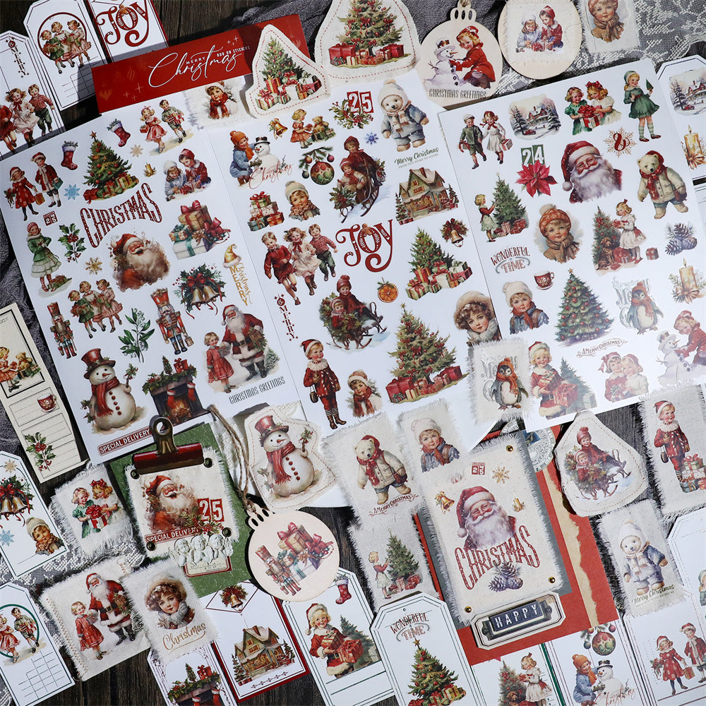 Christmas Rub-on Sticker – ViVi Stationery