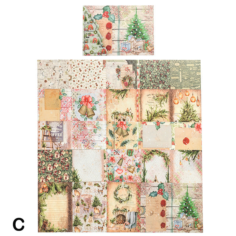 Christmas Memories Scrapbook Paper – ViVi Stationery