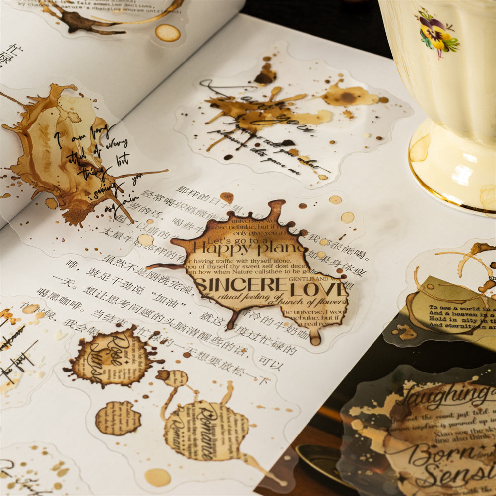 Coffee Traces Sticker – ViVi Stationery