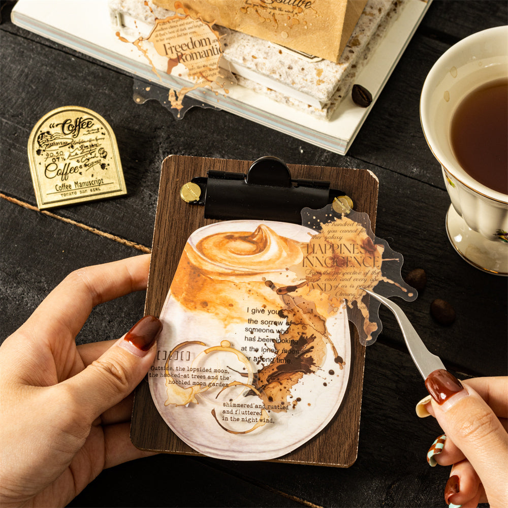 Coffee Traces Sticker – ViVi Stationery