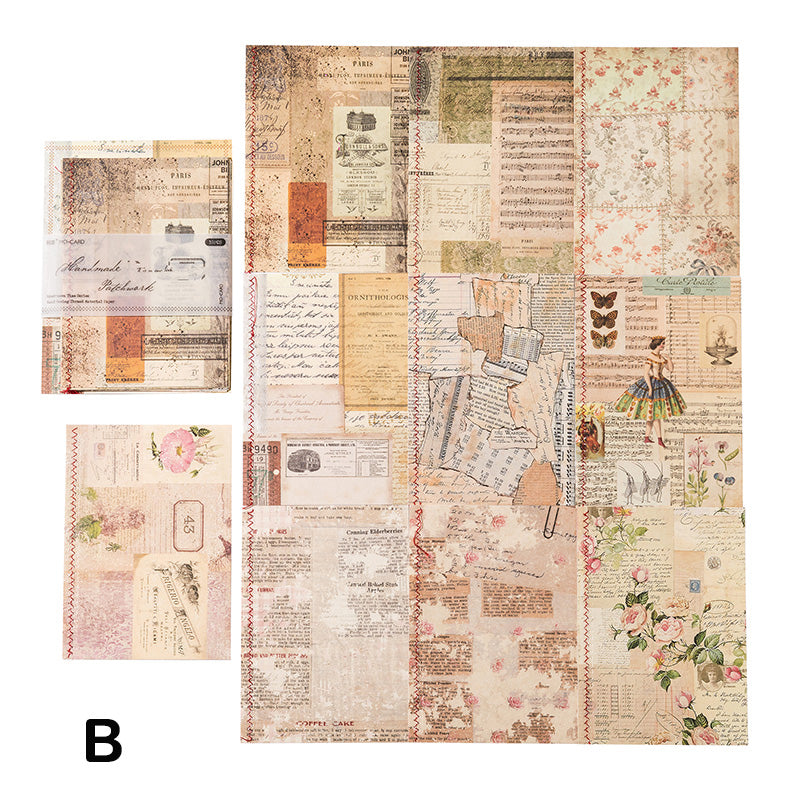 Scrapbook Paper with Sewn Thread – ViVi Stationery
