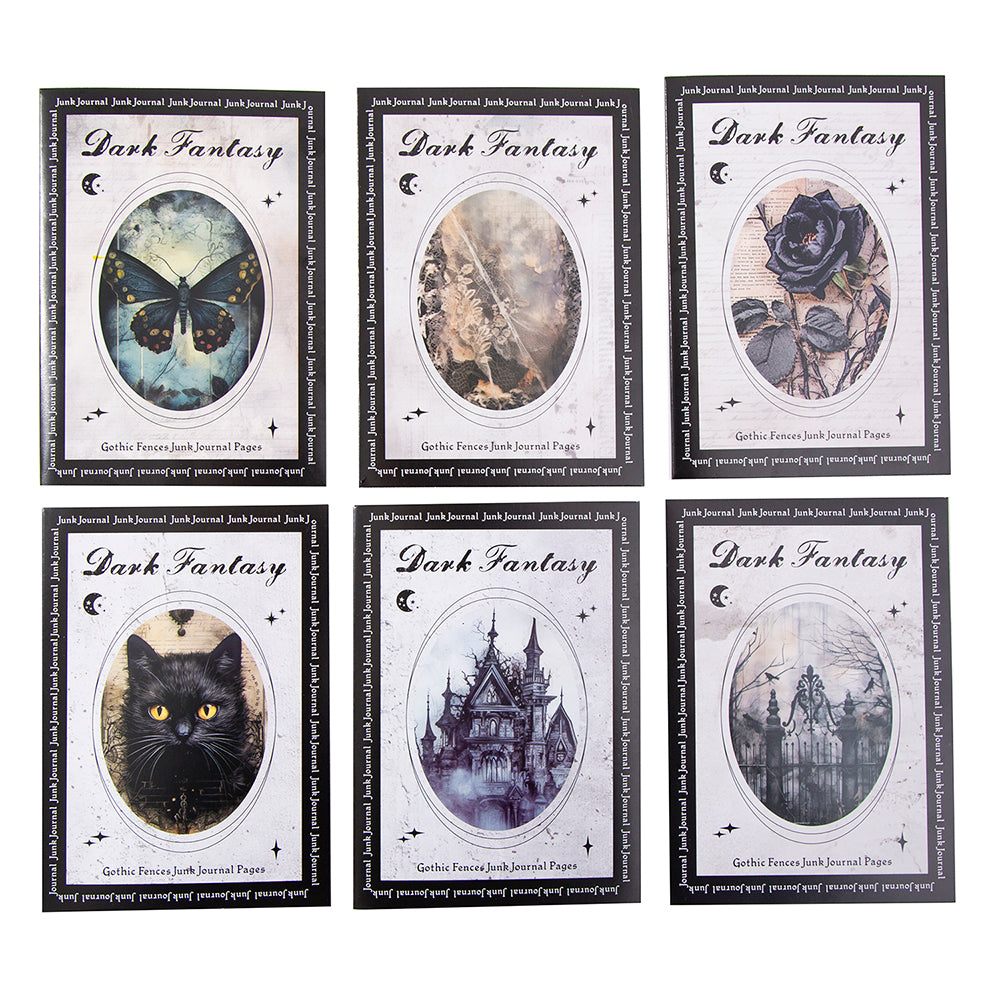 Dark Fantasy Scrapbook Paper – ViVi Stationery