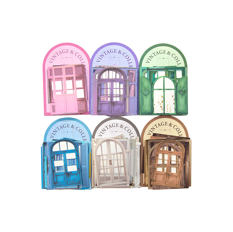 Window and Door Scrapbook Paper – ViVi Stationery